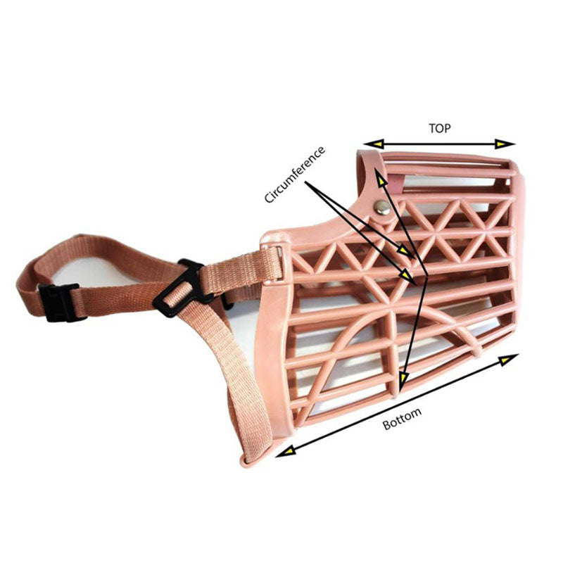 Furry Friend Flexible Plastic Muzzle for Dogs — CITY PET